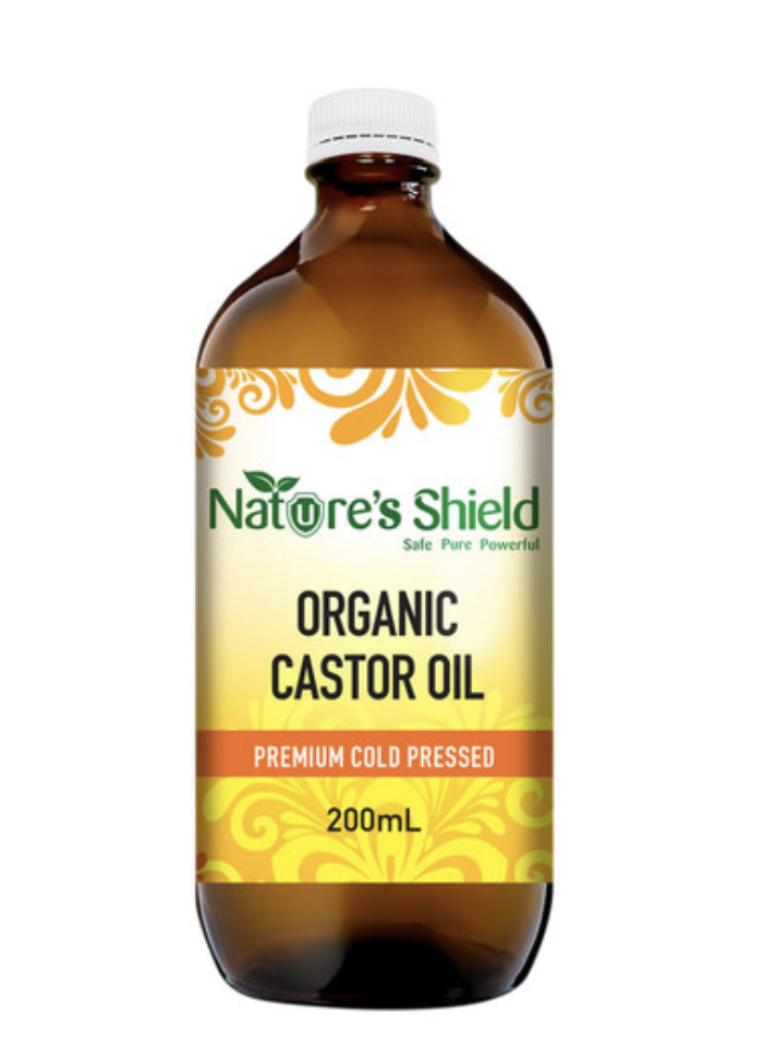 Nature's Shield Organic Castor Oil 200ml | Heals Health Store